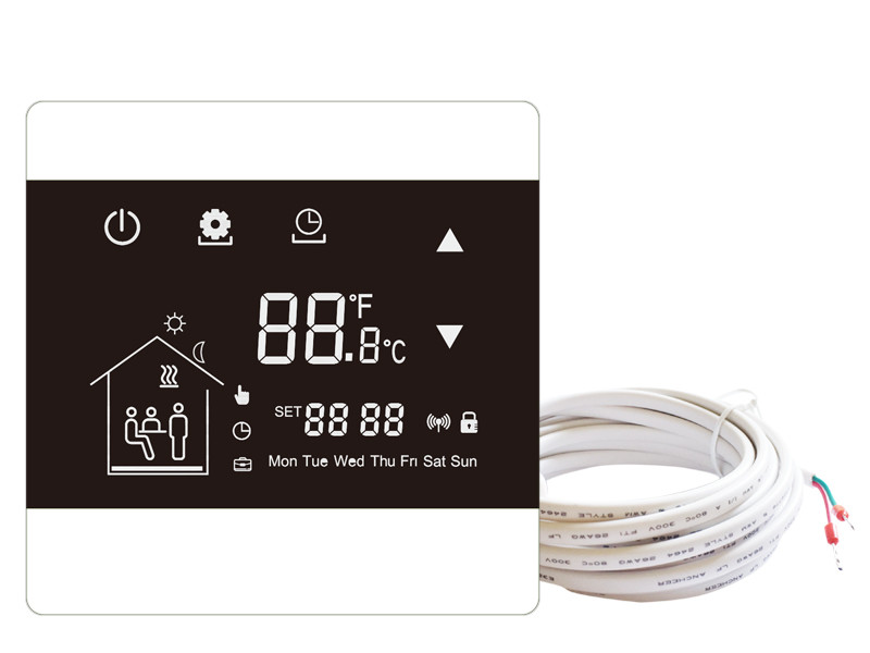 Digital weekly Programming Touchscreen Smart Thermostat With LCD ...